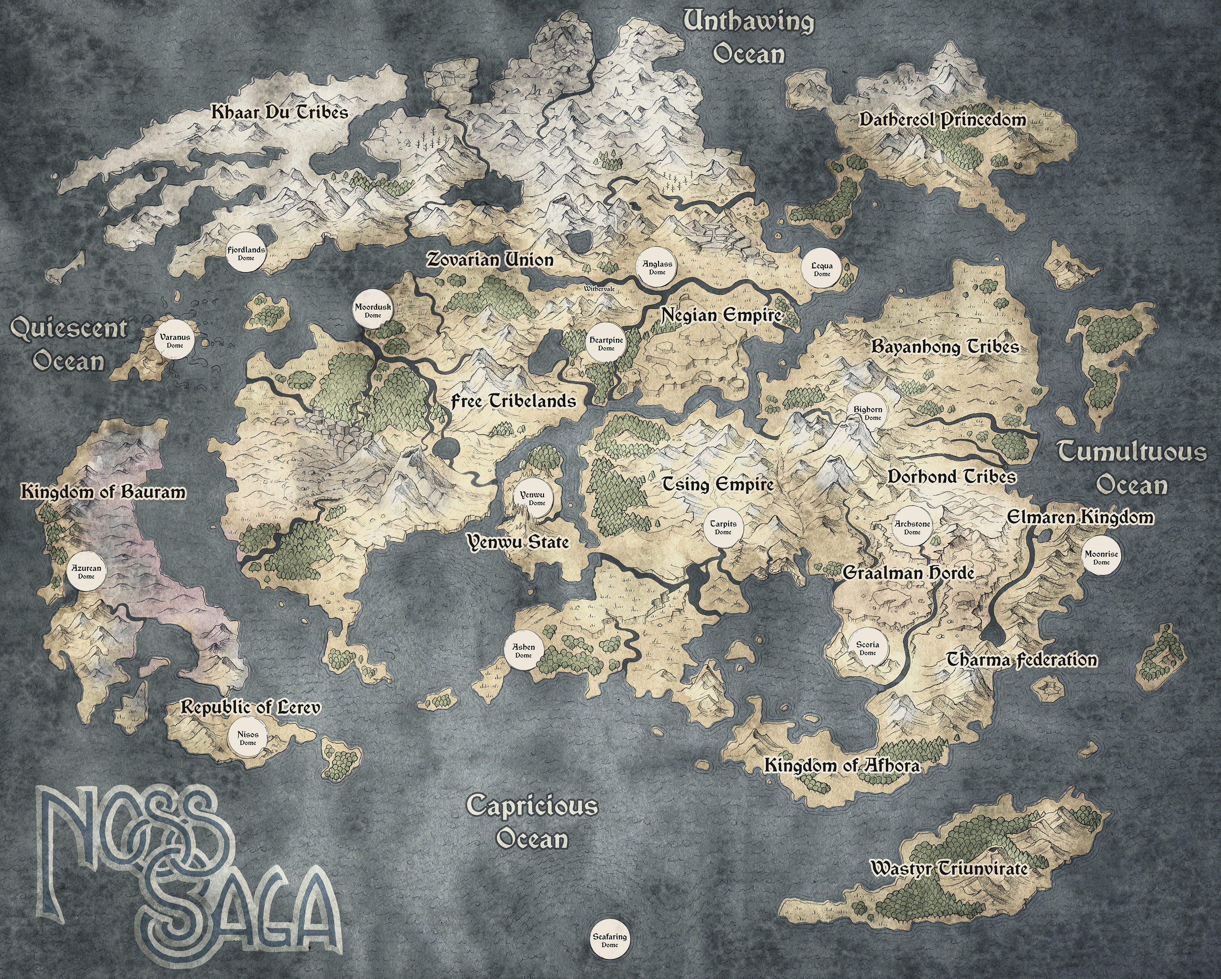 Noss Saga World Map Process – Joaquín Baldwin's Shop